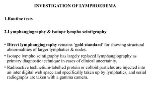 LYMPHATIC DISEASES in surgery and it's management | PPTX