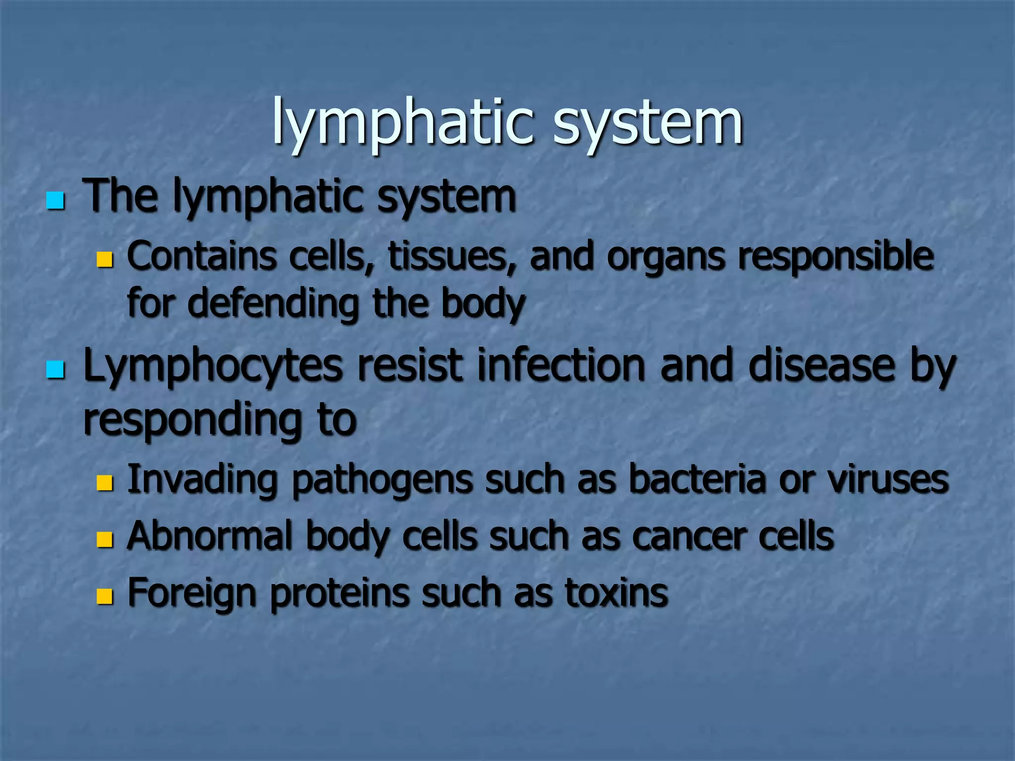 LYMPHATIC DISEASES final year.ppt