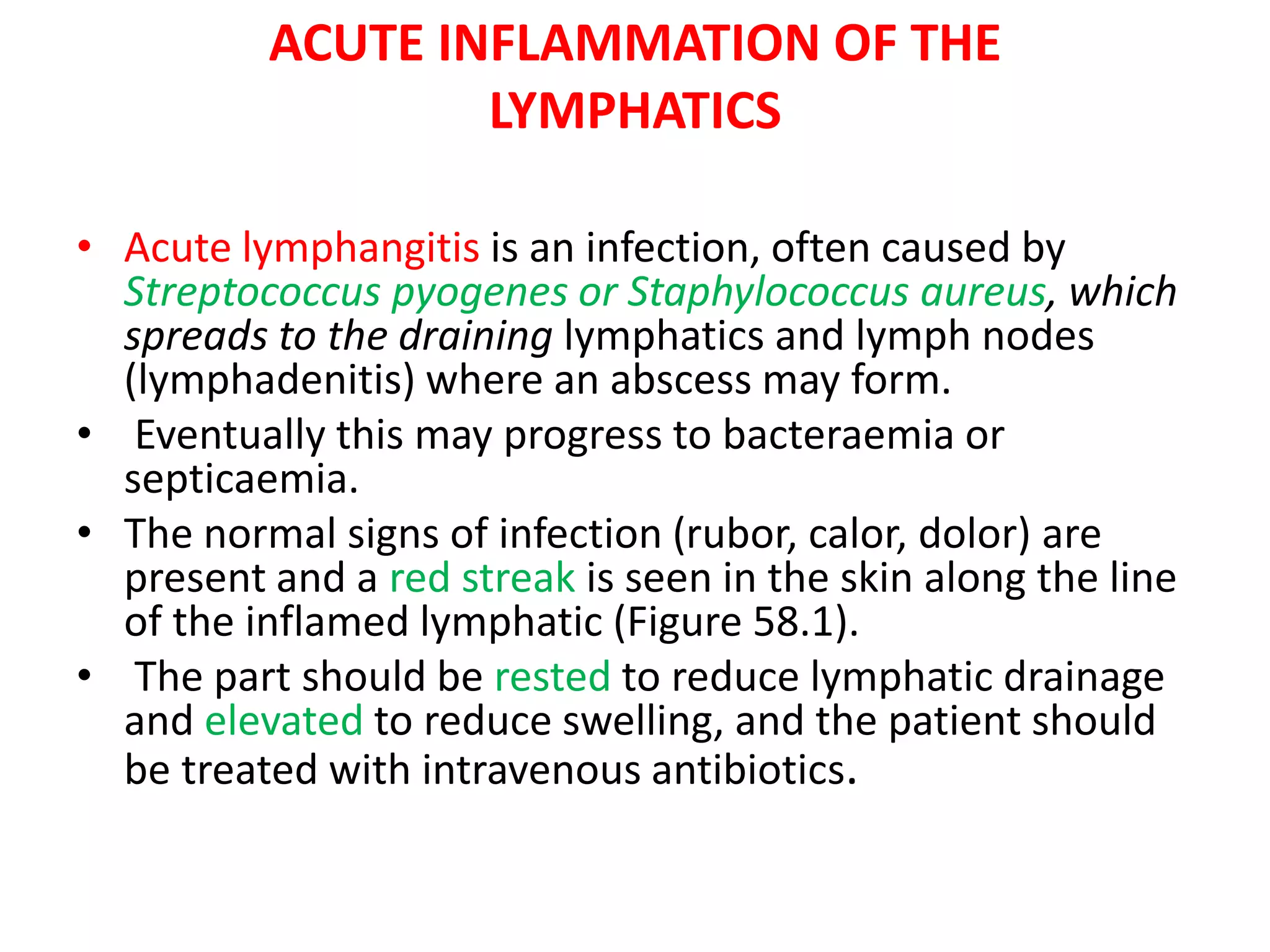 Lymphatic disorders | PPTX