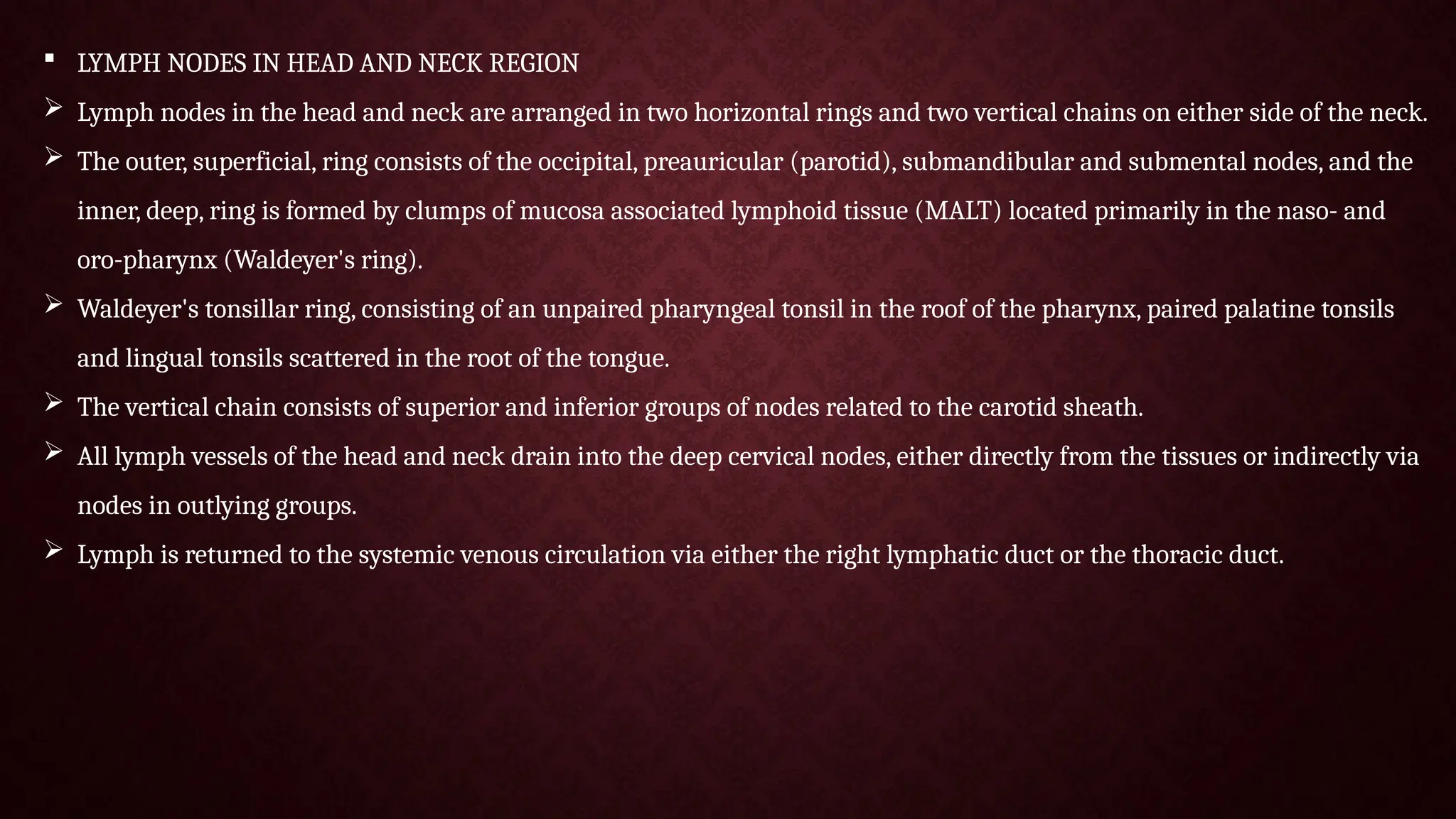 LYMPH NODE DRAINAGE & LYMPHADENOPATHY... | PPTX