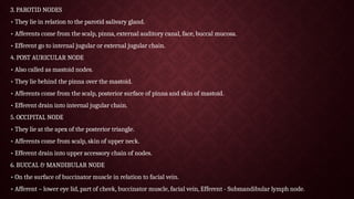 LYMPH NODE DRAINAGE & LYMPHADENOPATHY... | PPTX