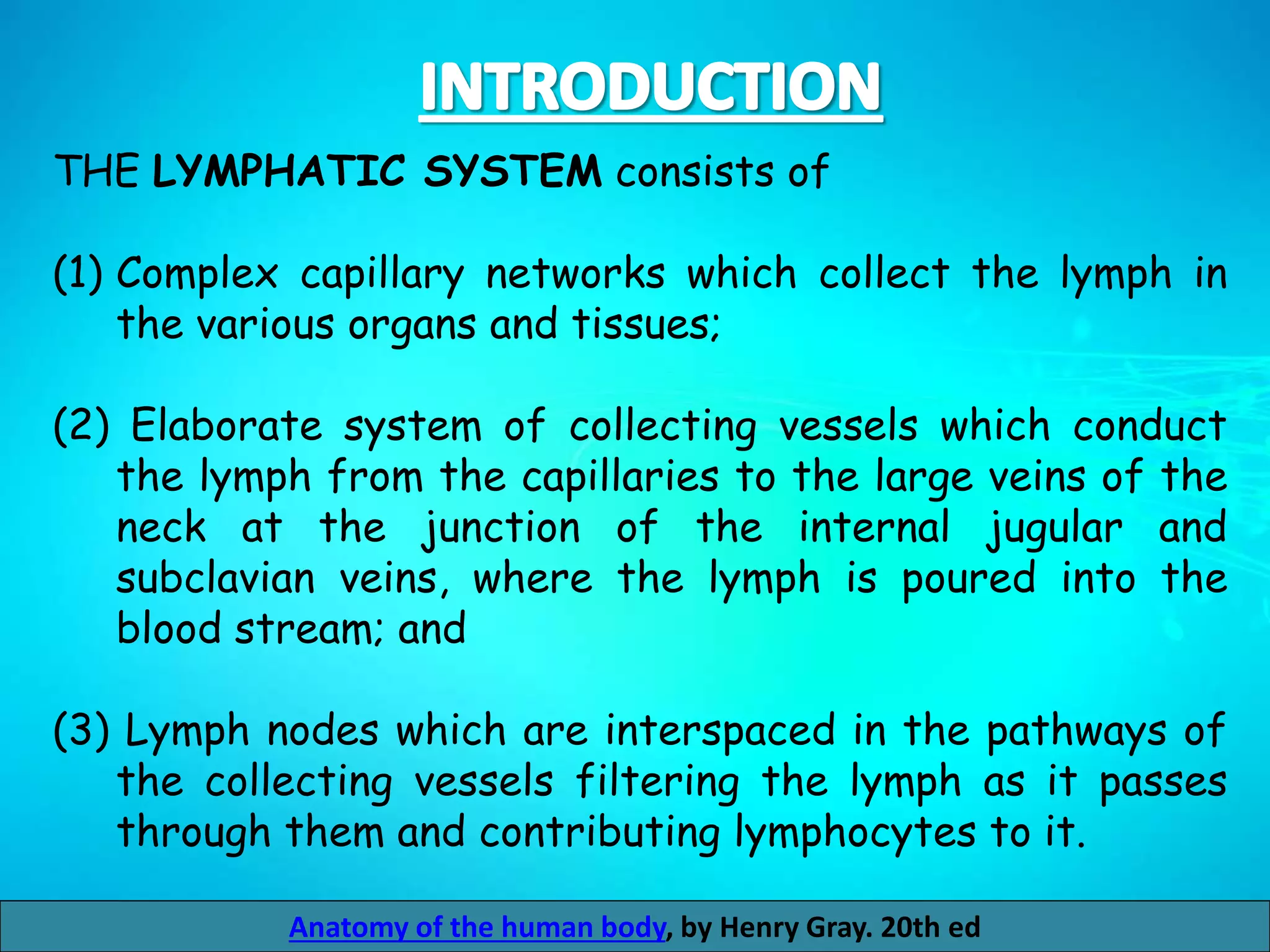 Lymphatic drainage of head and neck | PPTX