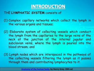 Lymphatic drainage of head and neck | PPTX