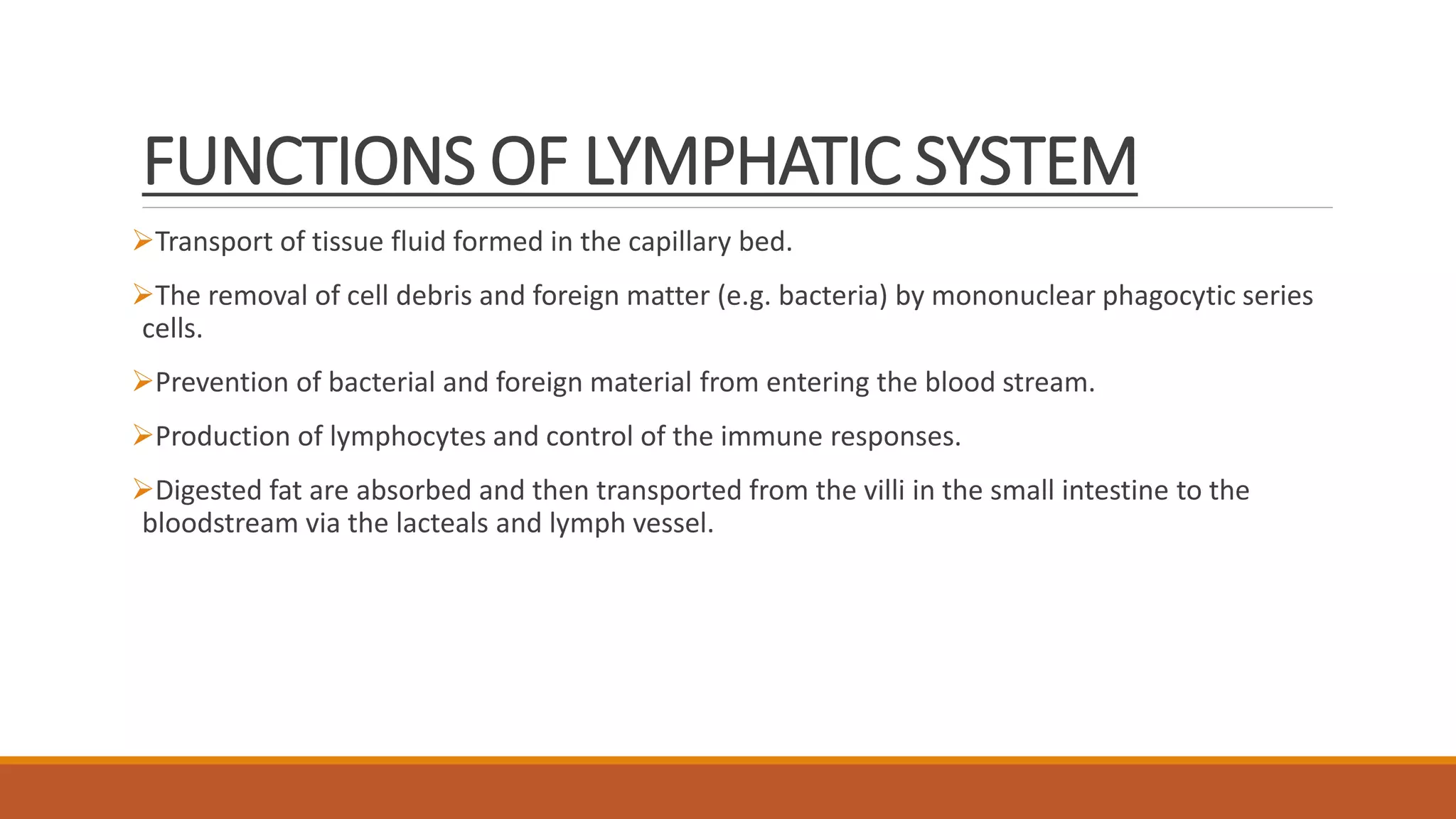 Lymphatic drainage of head and neck | PPTX