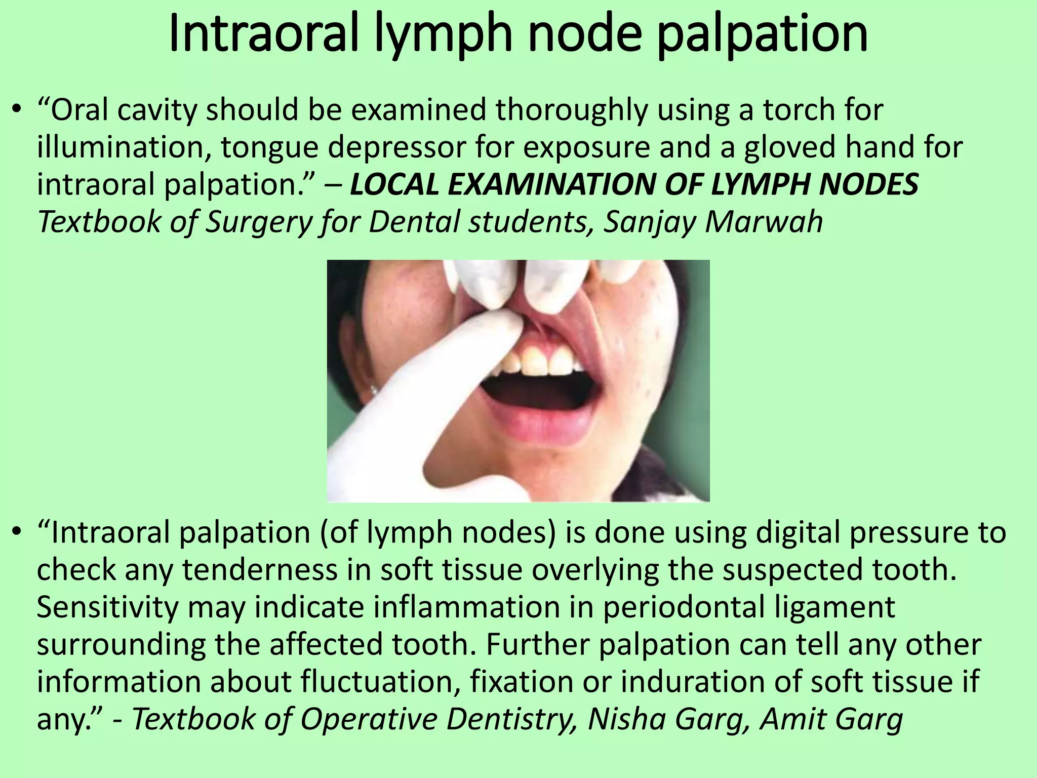 Lymphatic drainage of head and neck | PPTX