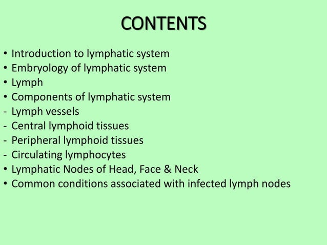 Lymphatic drainage of head and neck | PPTX | Ear, Nose and Throat ...