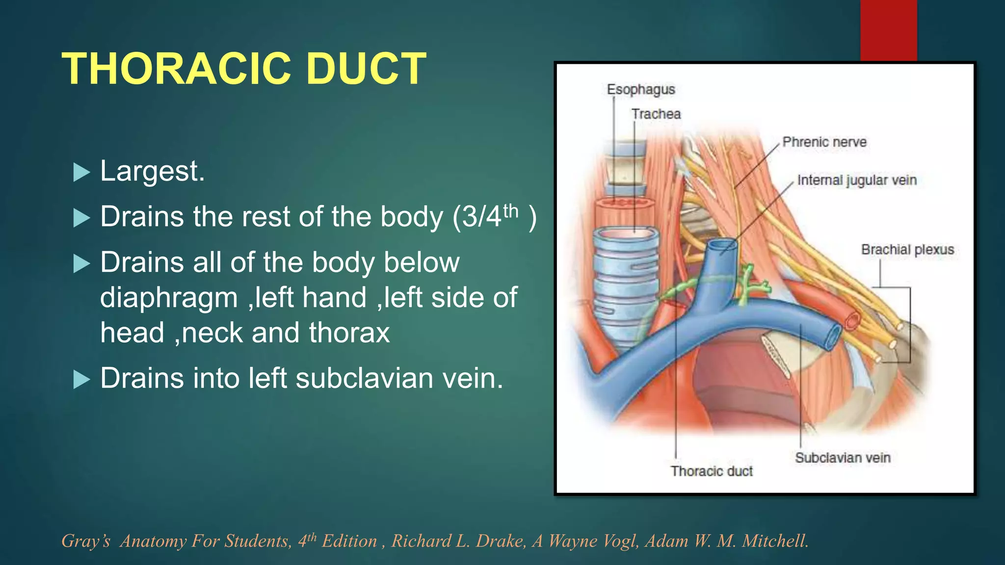 Lymphatic drainage of head and neck | PPTX