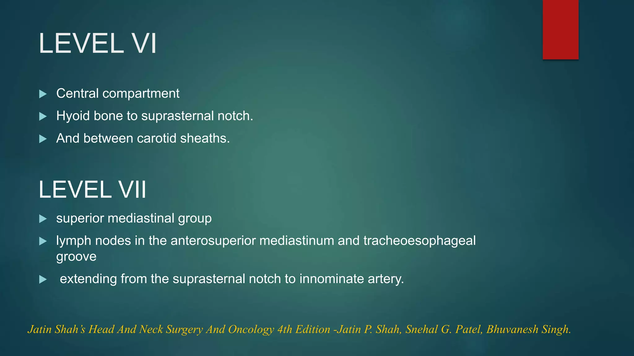 Lymphatic drainage of head and neck | PPTX
