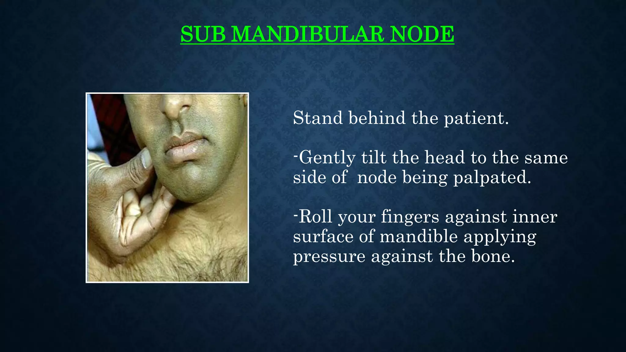 Lymphatic drainage of head and neck and its | PPTX