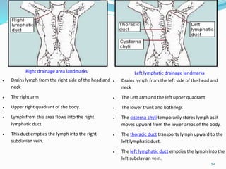 Lymphatic drainage of head & neck | PPTX