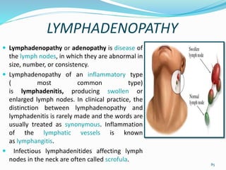Lymphatic drainage of head & neck | PPTX