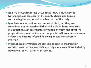 Lymphatic drainage of head & neck | PPTX