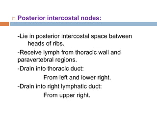 Lymphatic drainage of major organs | PPTX
