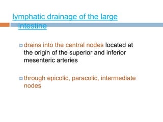 Lymphatic drainage of major organs | PPTX