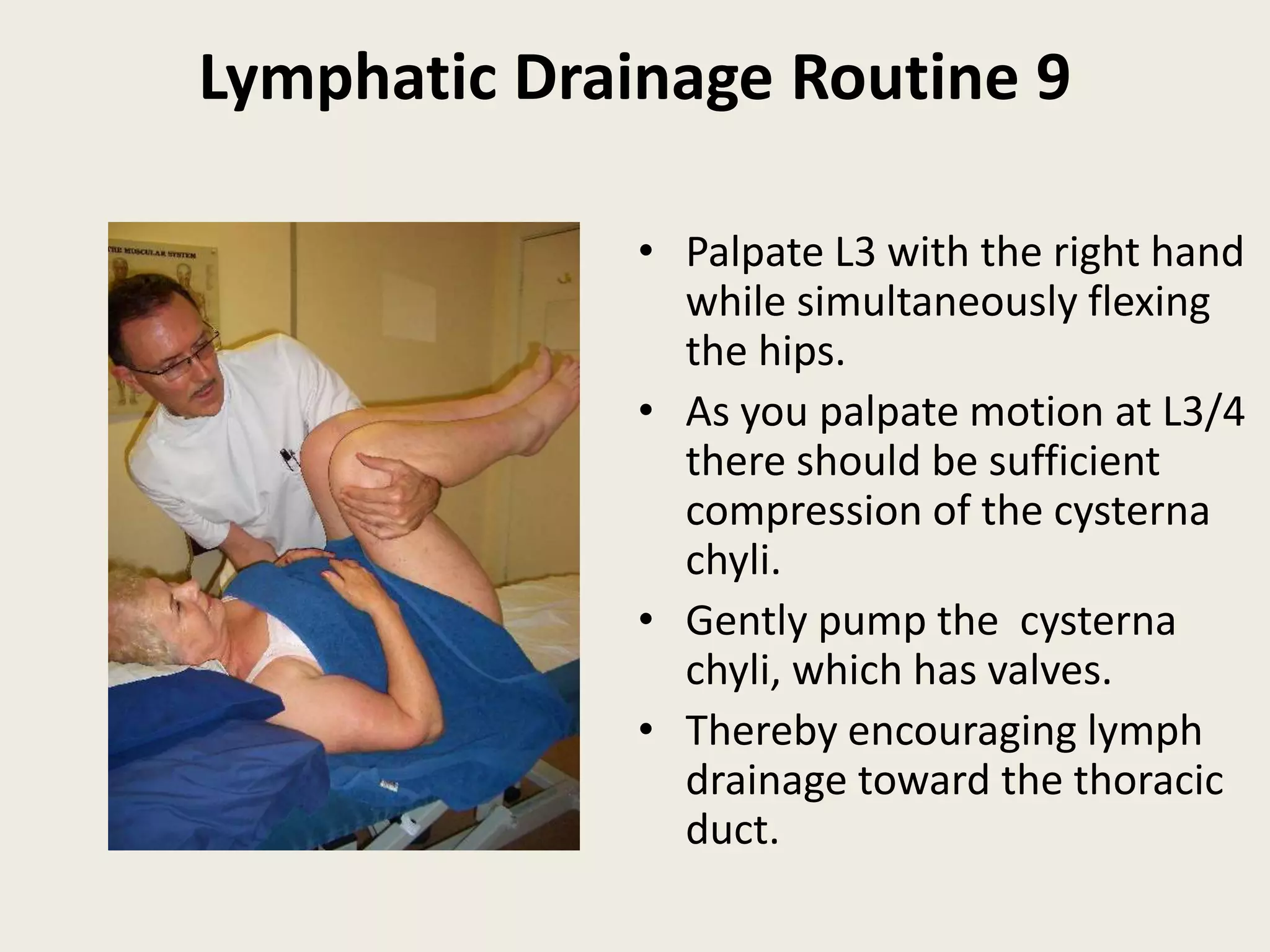 Lymphatic drainage technique | PPTX