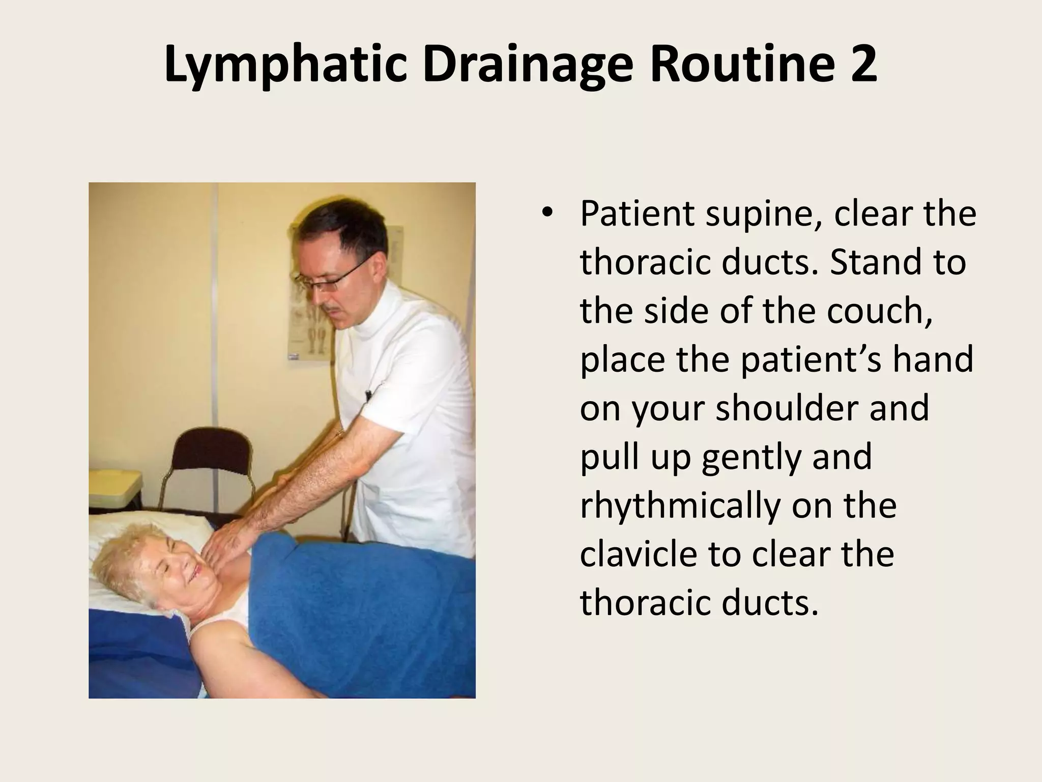Lymphatic drainage technique | PPTX