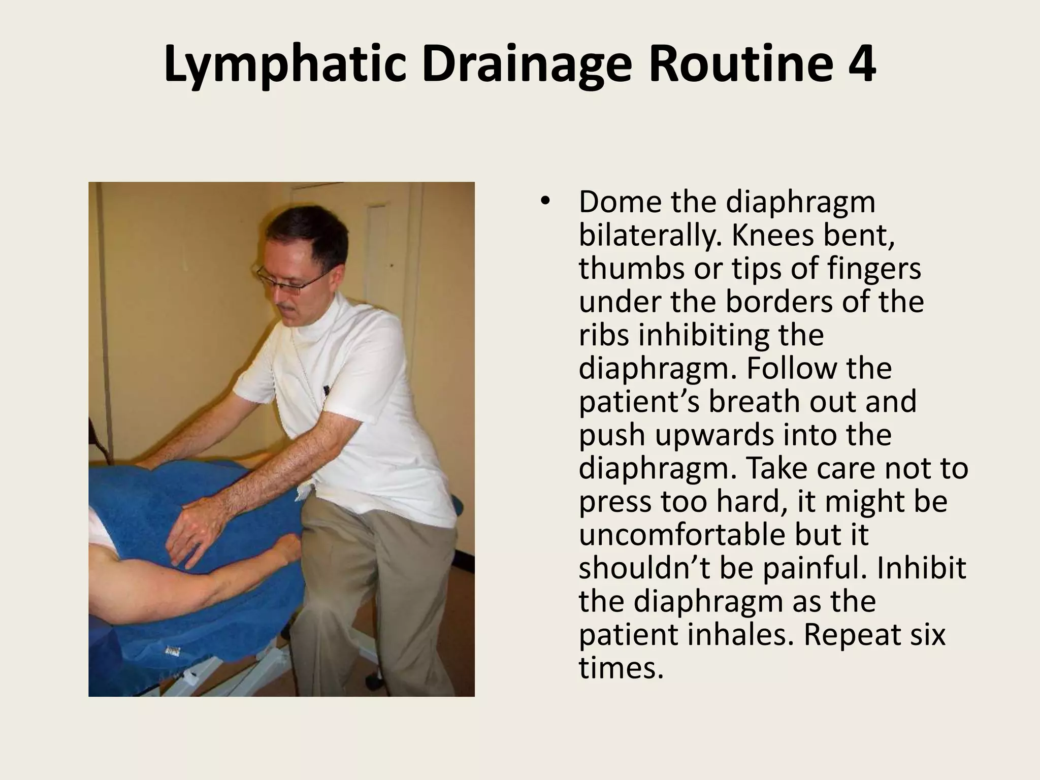 Lymphatic drainage technique | PPTX