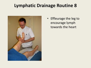 Lymphatic drainage technique | PPTX