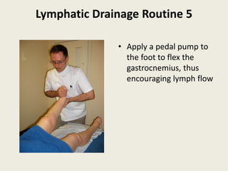 Lymphatic drainage technique | PPTX