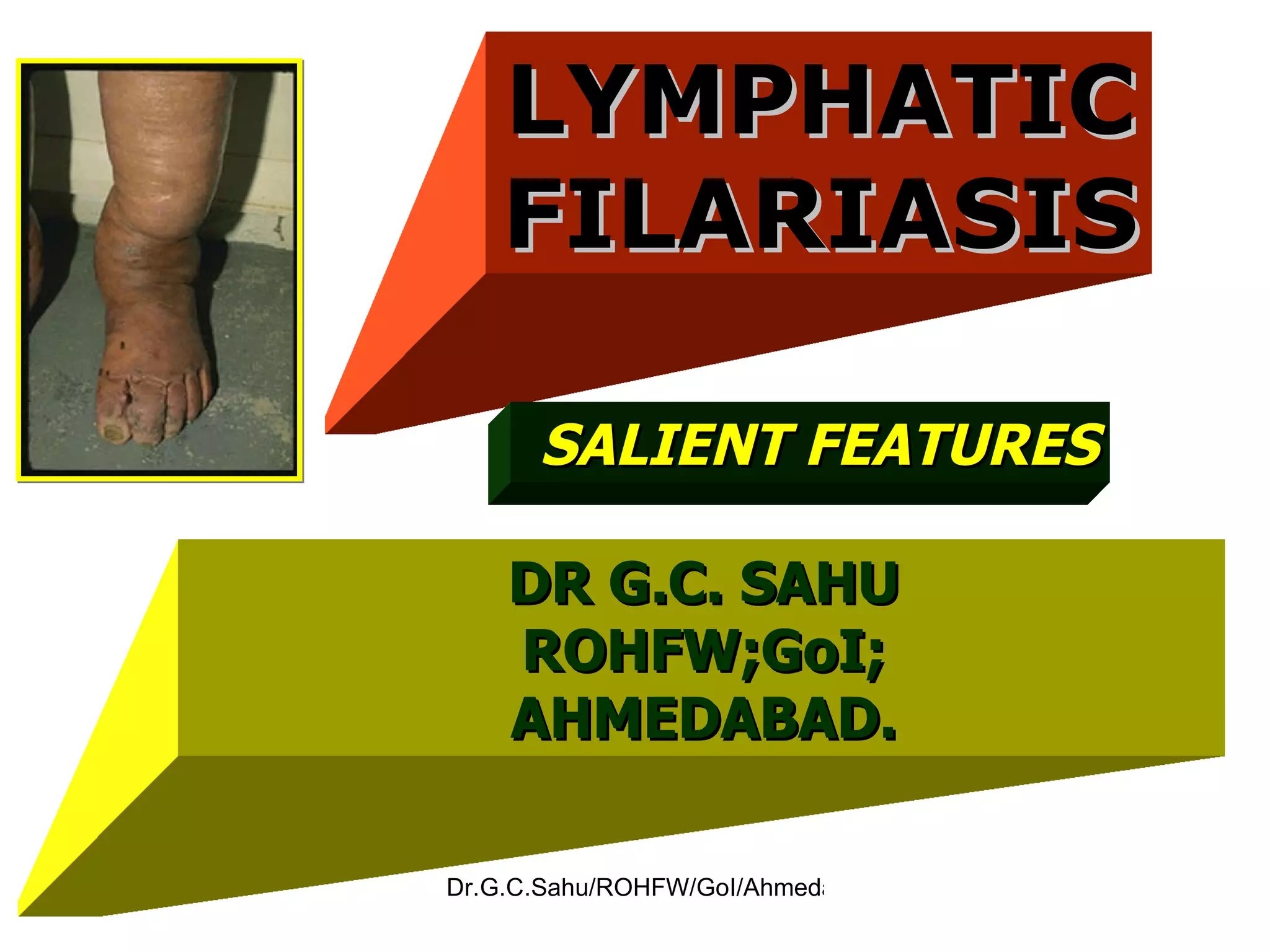 Lymphatic filariasis | PPT