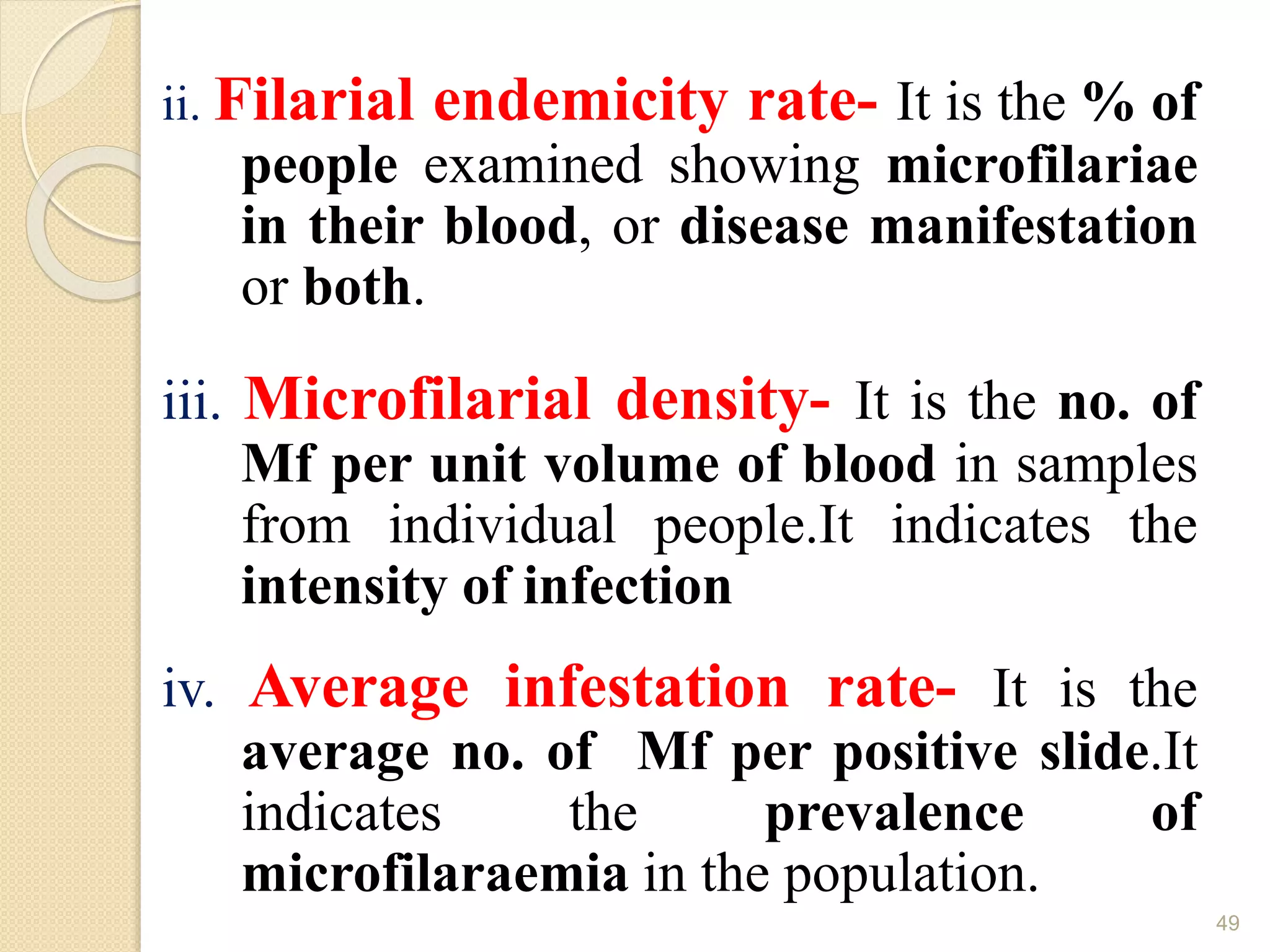 Lymphatic filariasis | PPTX