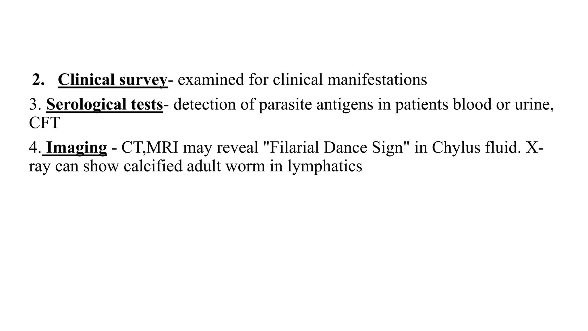 Lymphatic Filariasis.pptx | Infectious Diseases | Diseases and Conditions