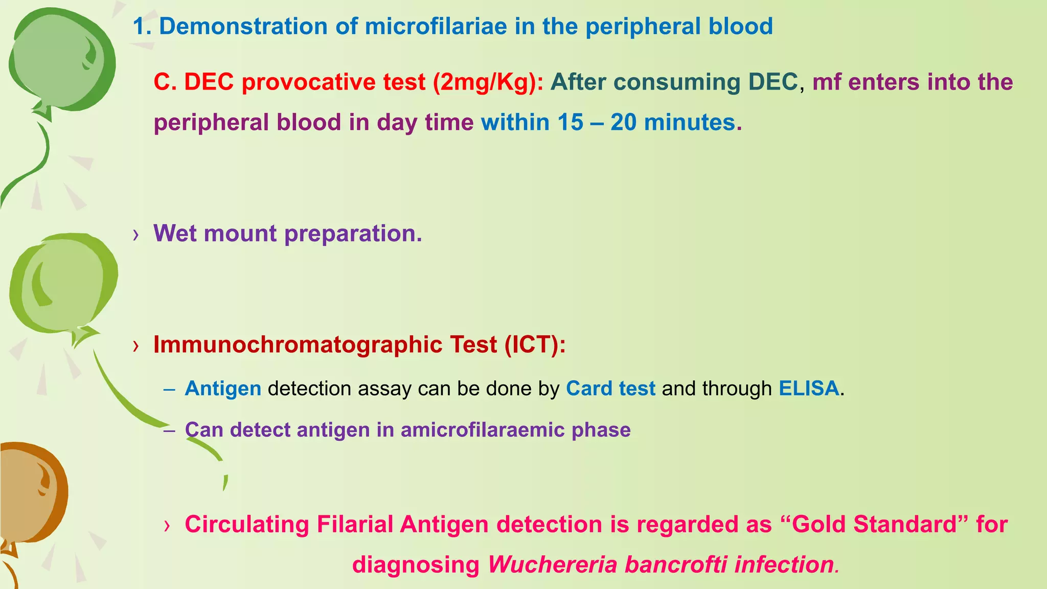 Lymphatic Filariasis | PPTX