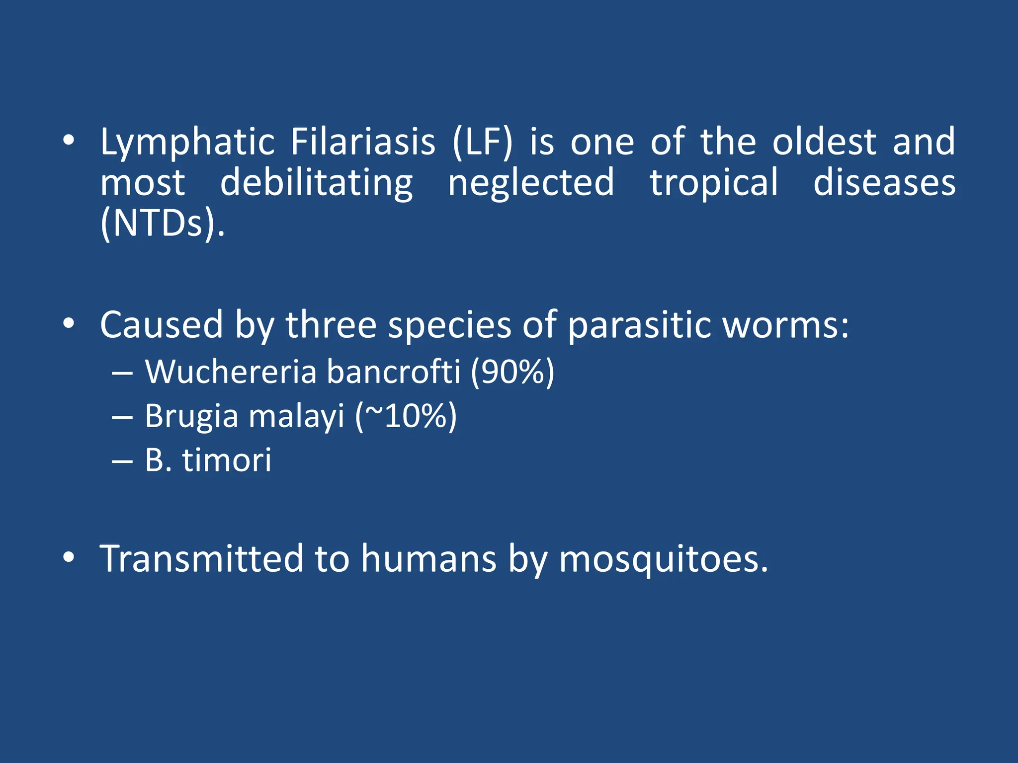 LYMPHATIC FILARIASIS Community medicine.pptx
