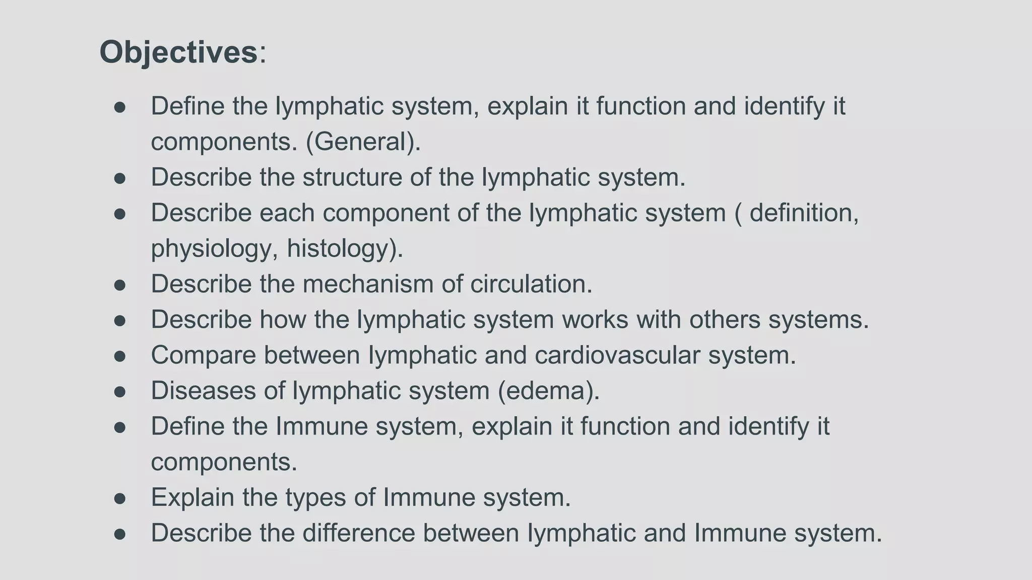 Lymphatic immune system | PPTX