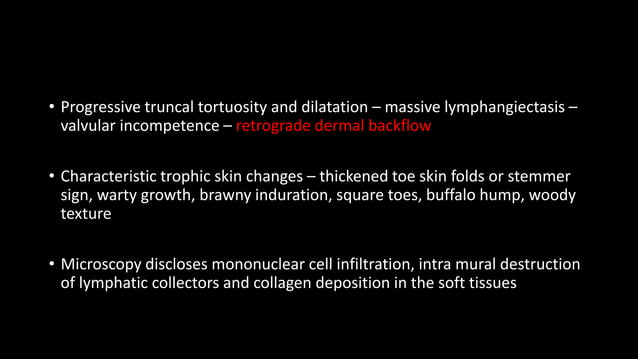Lymphatic pathophysiology | PPTX | Biological Sciences | Science