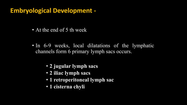 Lymphatic pathophysiology | PPTX | Biological Sciences | Science