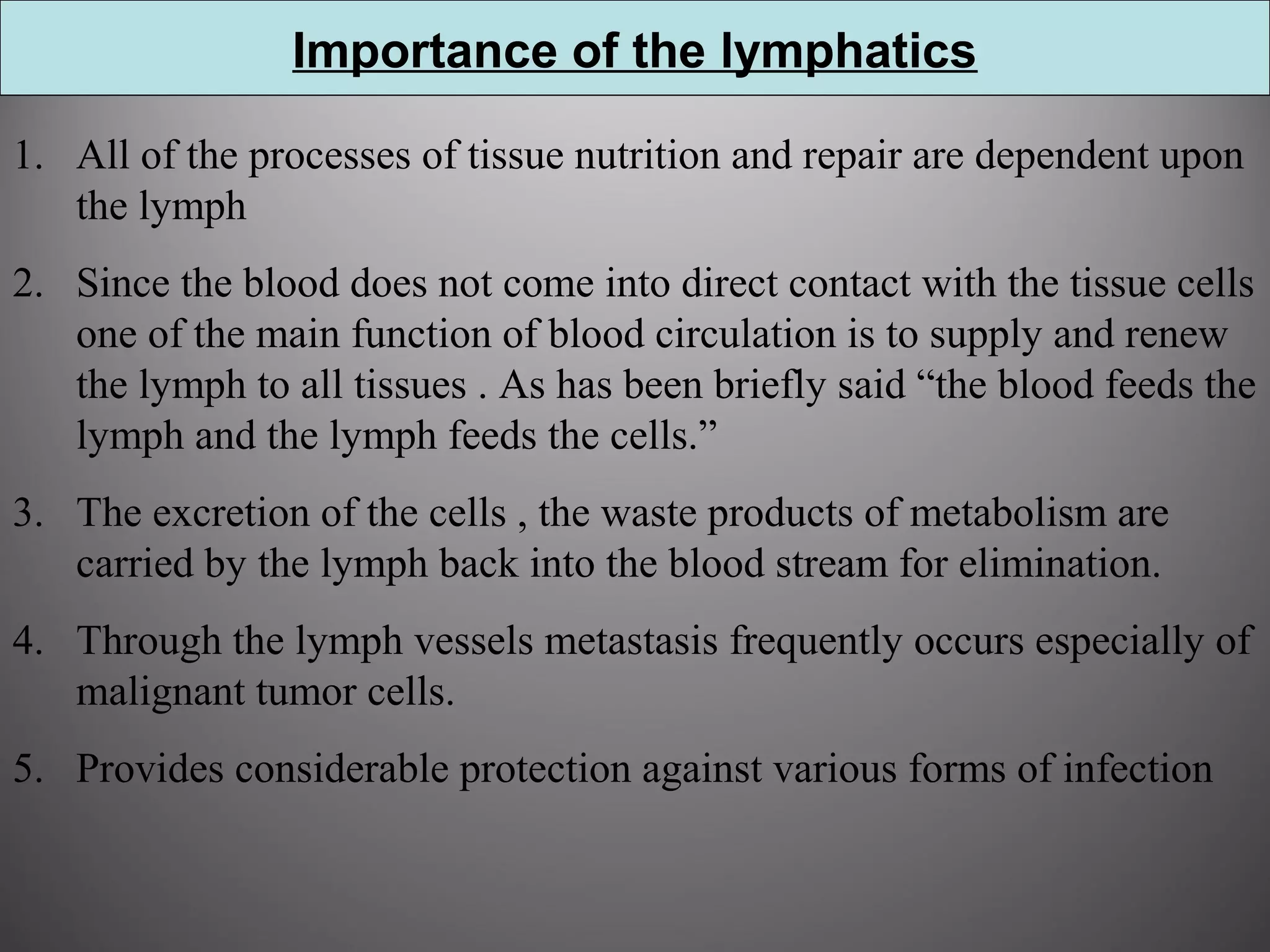 Lymphatics of head and neck | PPT