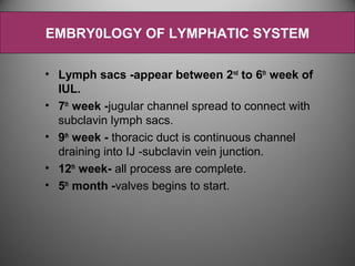Lymphatics of head and neck | PPT