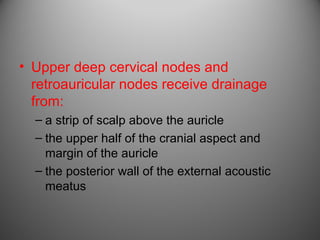 Lymphatics of head and neck | PPT