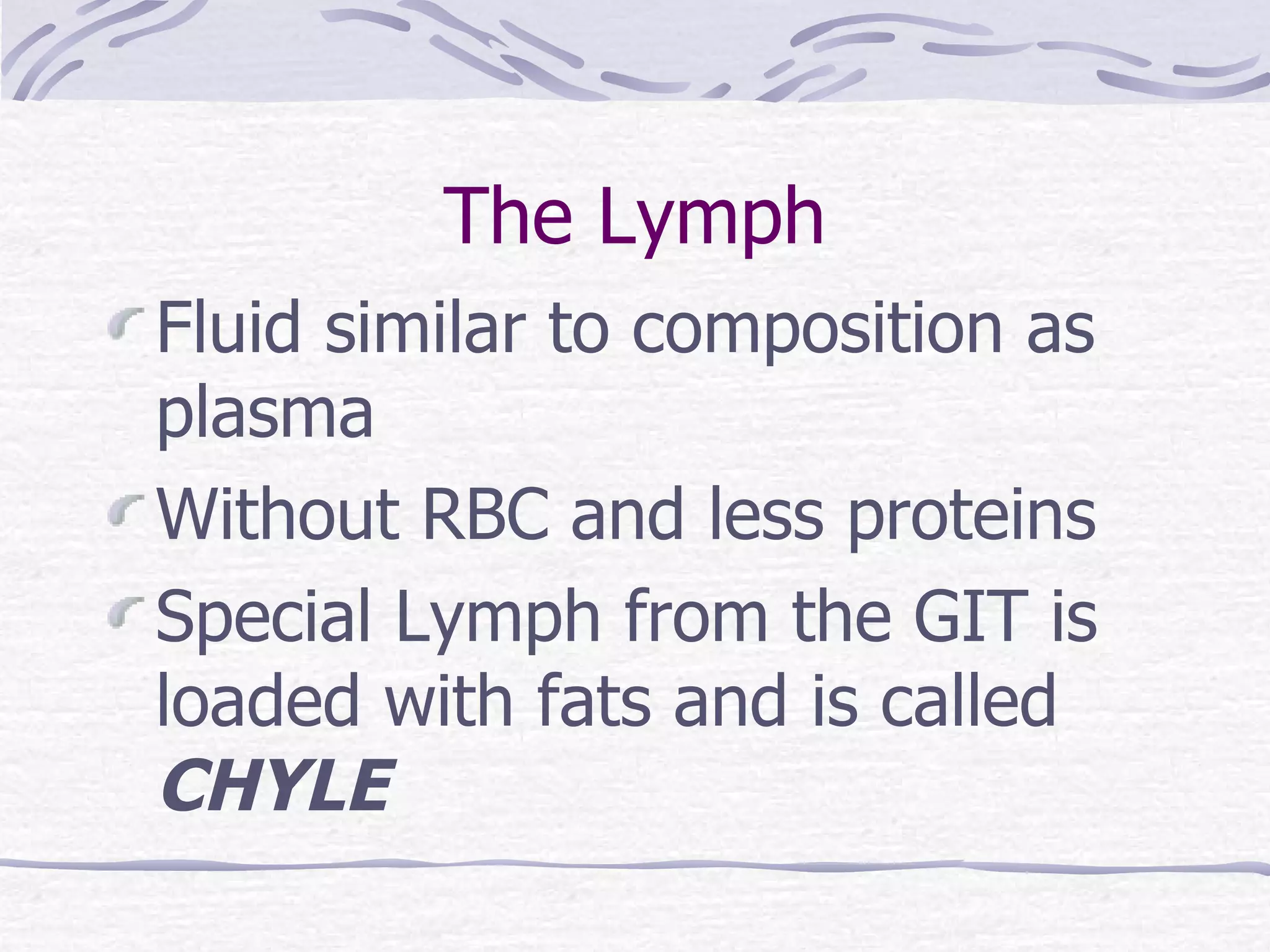Lymphatics And Respiratory System | PPT