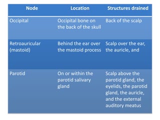 Lymphatics of the head and neck | PPTX