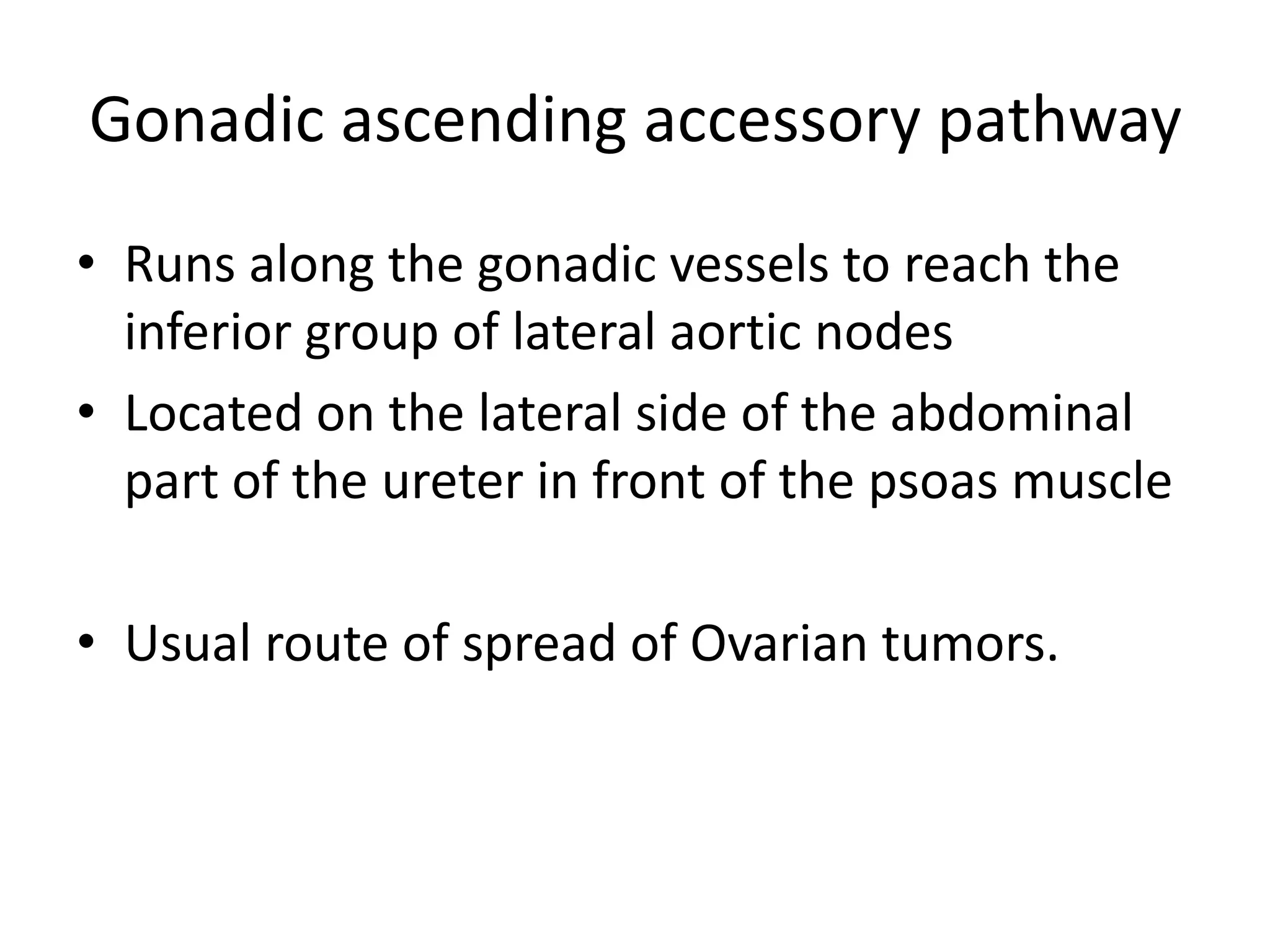 Lymphatics of the pelvis | PPTX