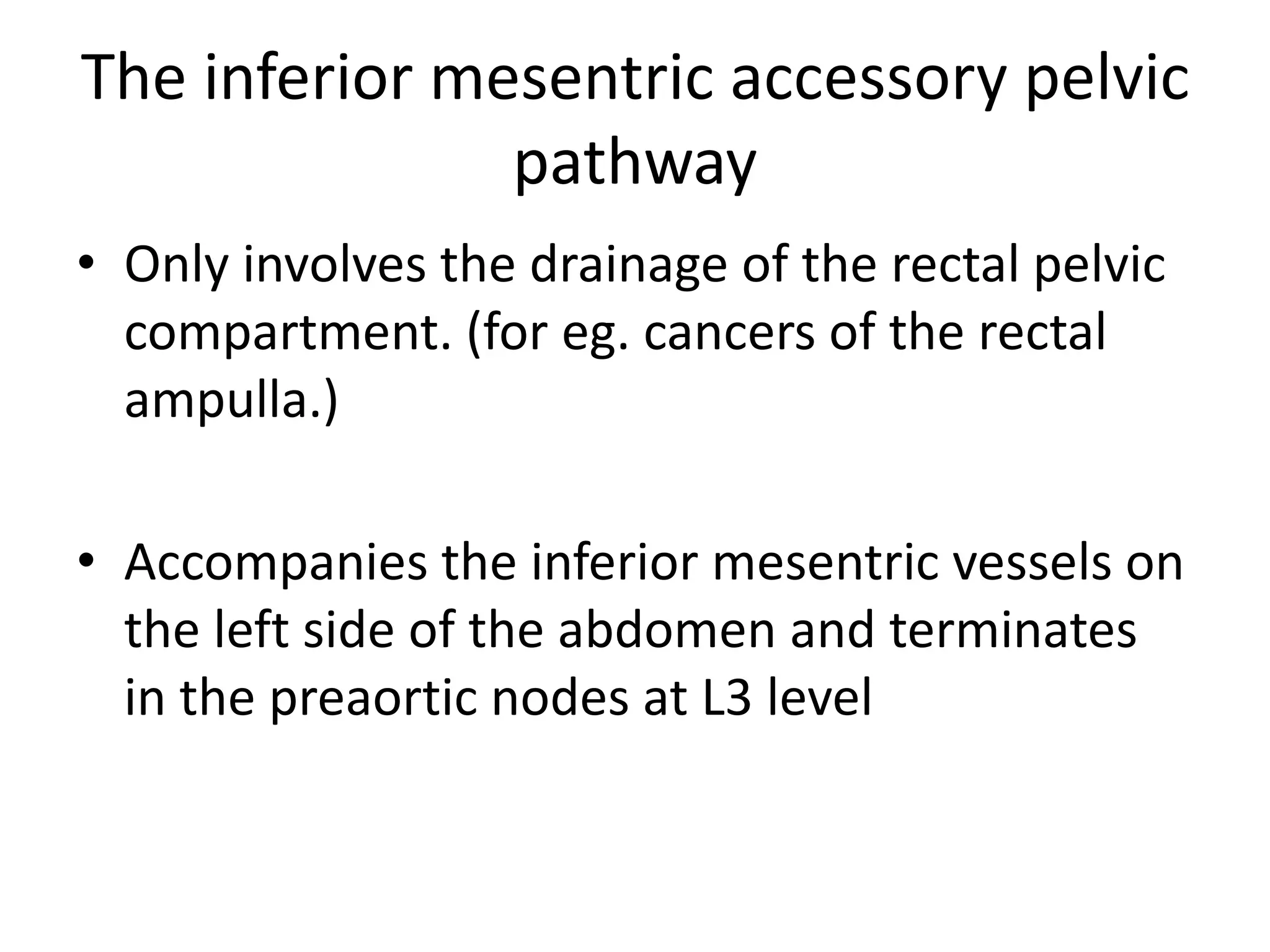 Lymphatics of the pelvis | PPTX
