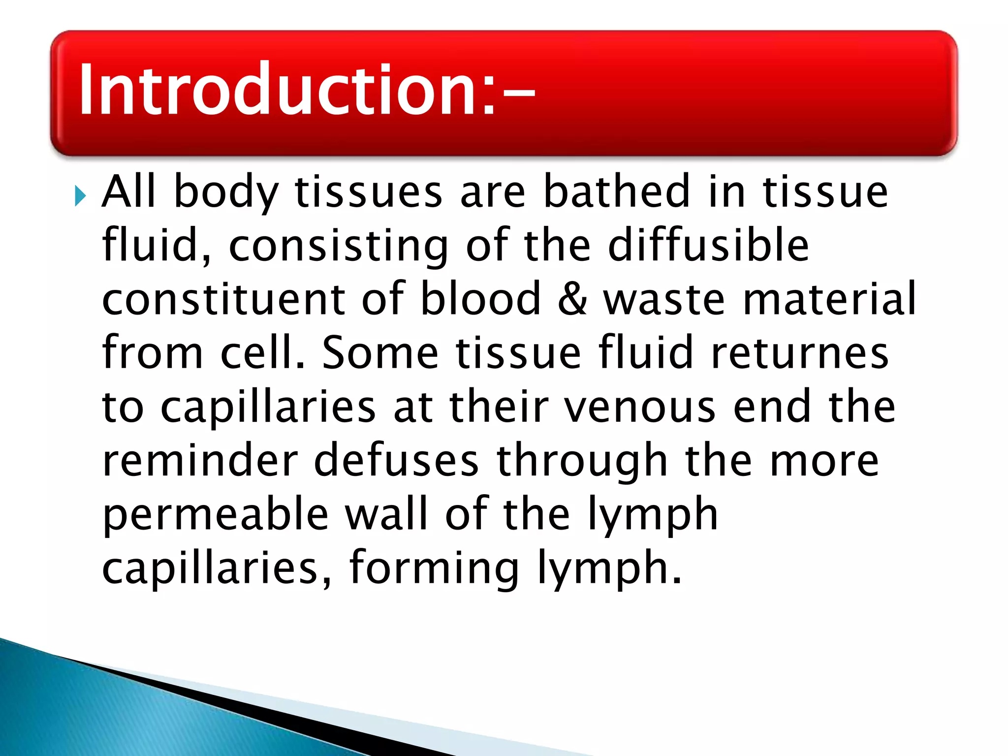 PPT on Lymphatic system | PPTX