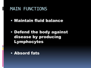 Lymphatic system | PPTX