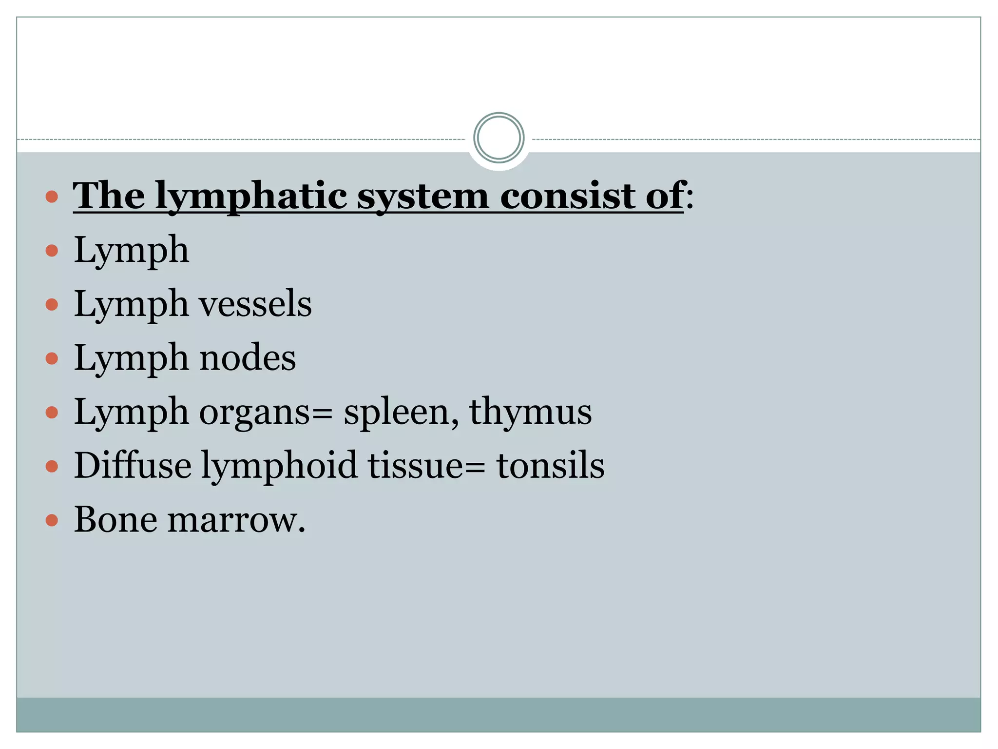 Lymphaticsystem | PDF