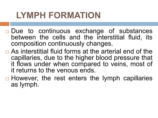 Lymphatic system-----(Physiology) | PPTX