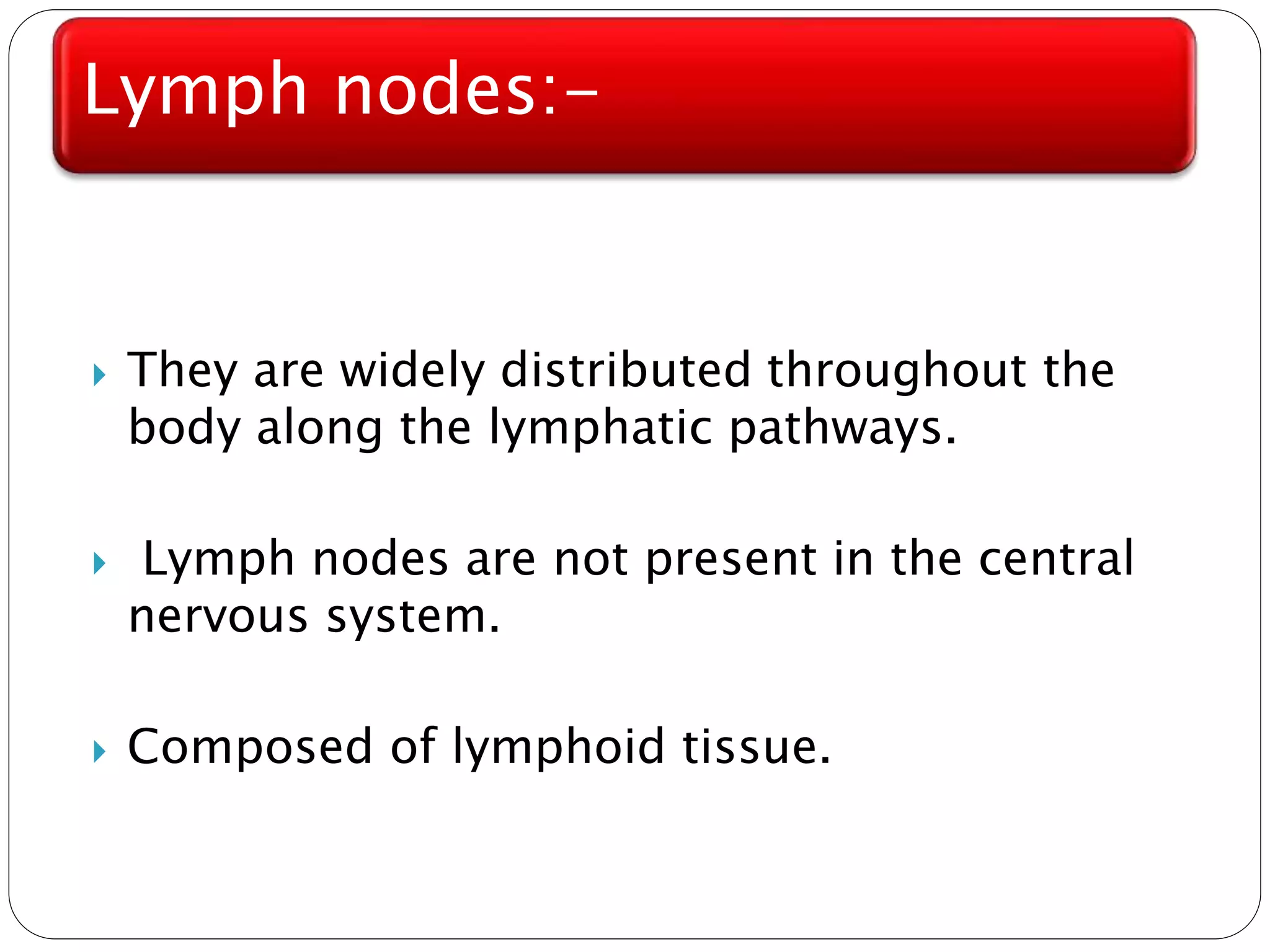 Lymphatic system | PPTX | Ear, Nose and Throat Conditions | Diseases ...