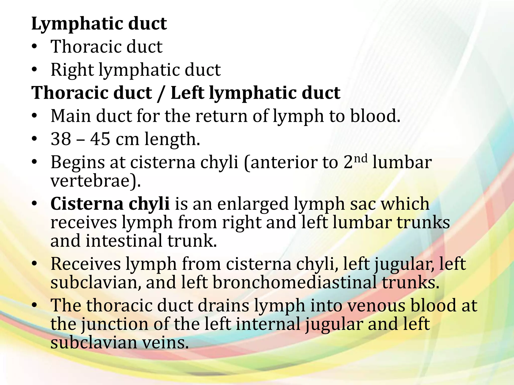 Lymphatic system | PPSX