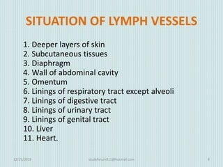 Lymphatic system, Human Lymphatic system | PPTX