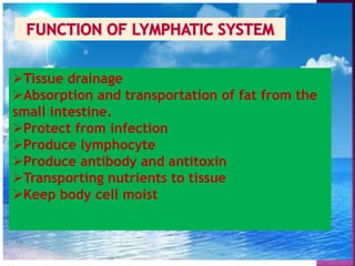 Lymphatic system | PPT