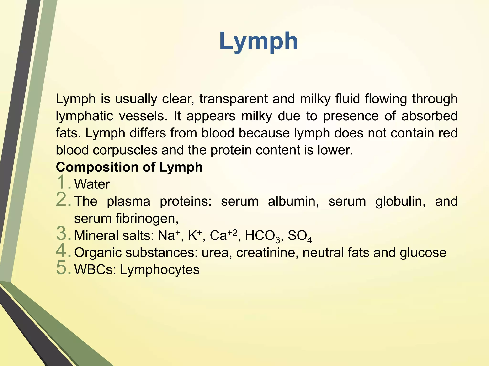 Lymphatic system: Anatomy and Physiology | PPTX