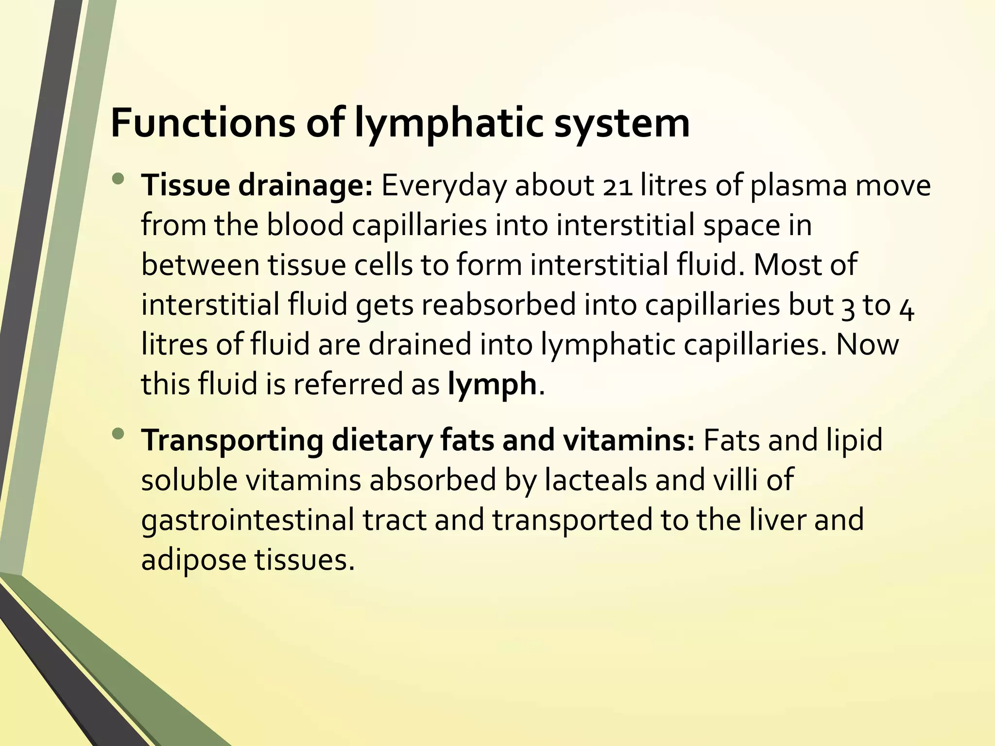 Lymphatic system: Anatomy and Physiology | PPTX