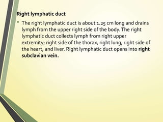 Lymphatic system: Anatomy and Physiology | PPTX