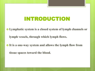 Lymphatic system Physiology | PPTX